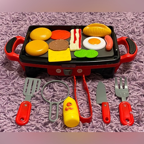 Toys | Toy Griddle Grill Set With Light Sounds | Poshmark
